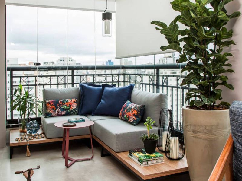 9 inspirações de decoração para varandas de apartamento
